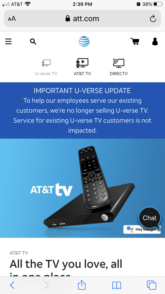 Updated: AT&T Says You Can Now Order U-verse (Sort Of) - The TV Answer Man!